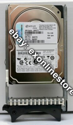 26K5777 - 73GB 10 000 rpm non-Hot-Swap SFF 2.5" SAS HDD 26K5779 | eBay ...