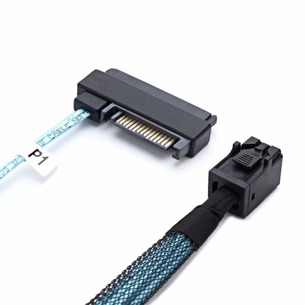 SAS SATA Cable Internal Mini SAS HD SFF-8643 to SAS SFF-8482 29pin ...