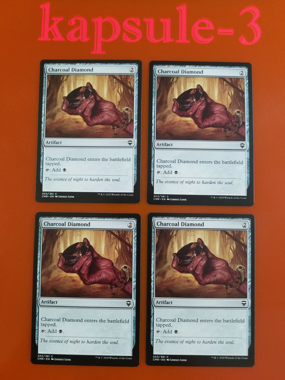 4x Charcoal Diamond | Commander Legends | MTG Magic Cards | eBay