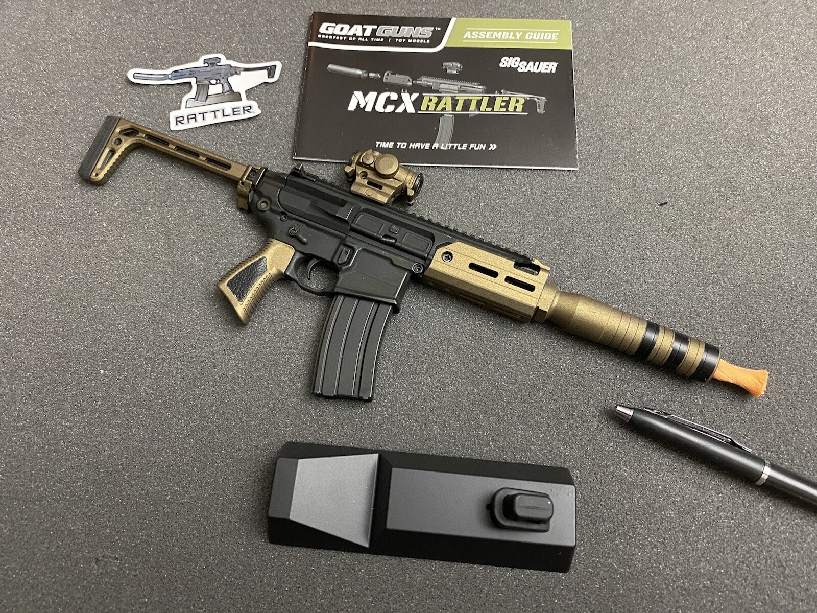 Miniature custom paint sig mcx model scale. ( Rare , Tokyo Marui) | eBay
