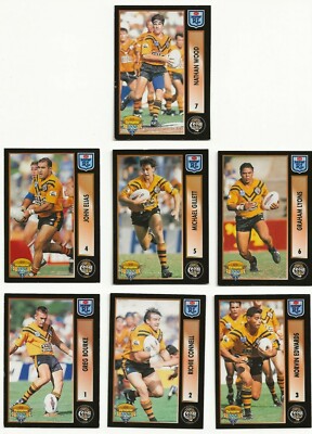 1994 NRL Dynamic WESTS BALMAIN TIGERS COMMON Team Set 7 CARDS S2 | eBay ...