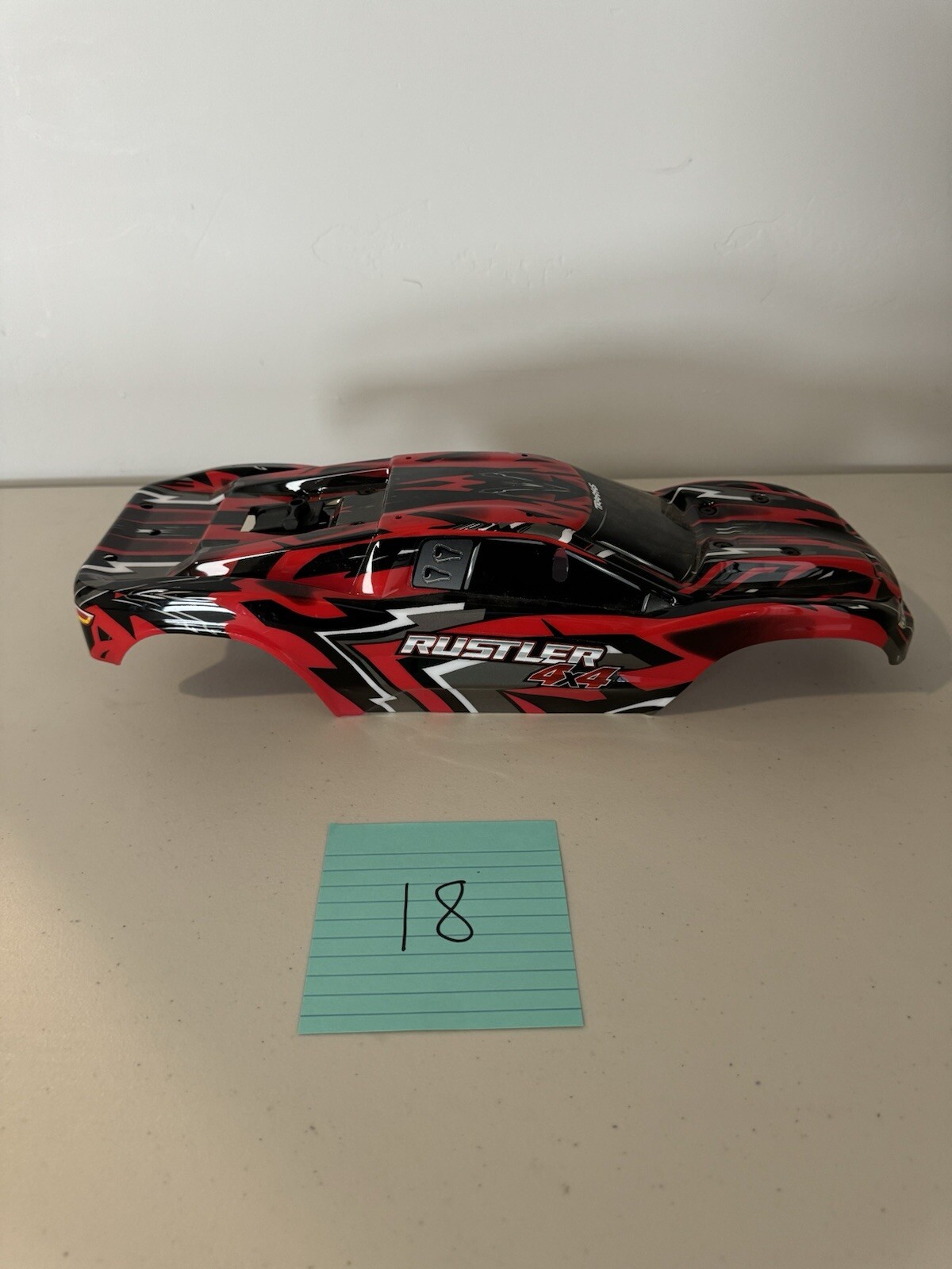 Traxxas Rustler Body (Red) | eBay