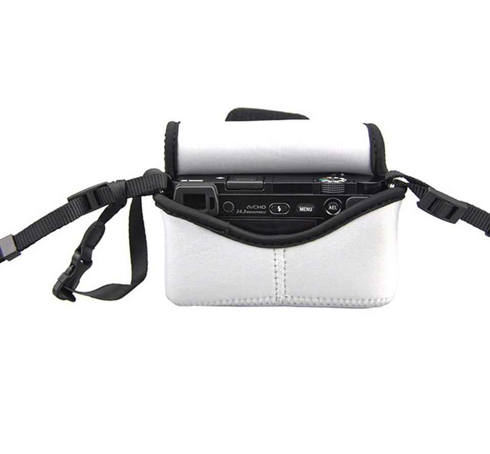 Gray Camera Pouch Case Bag fits Sony A6500 A6400 A6300 A6000 A5100 +16 ...