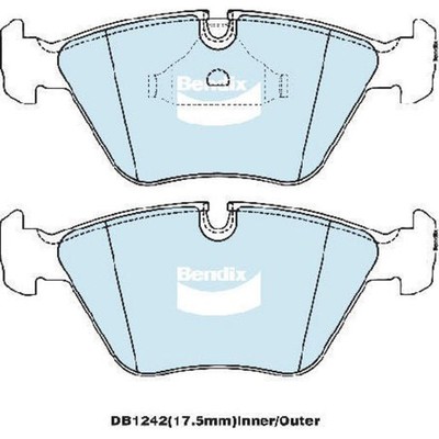 Bendix General CT Brake Pad Set Front DB1242 GCT | eBay