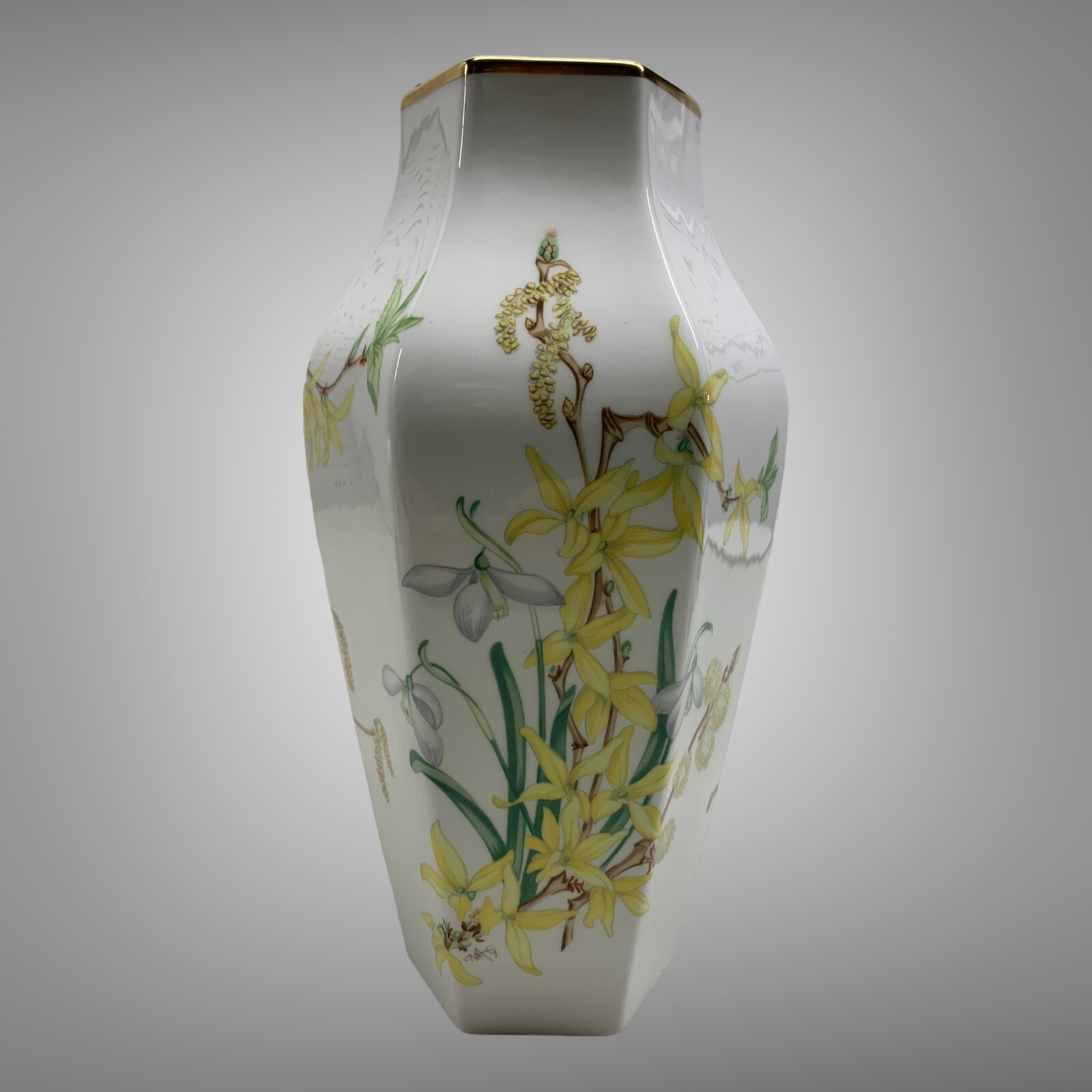 1979 Wedgwood Bone China Vase Royal Horticultural Society RHS Made in ...