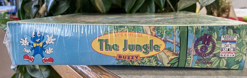 SEALED Let’s Explore the Jungle PC w Buzzy Game Humongous Entertainment ...