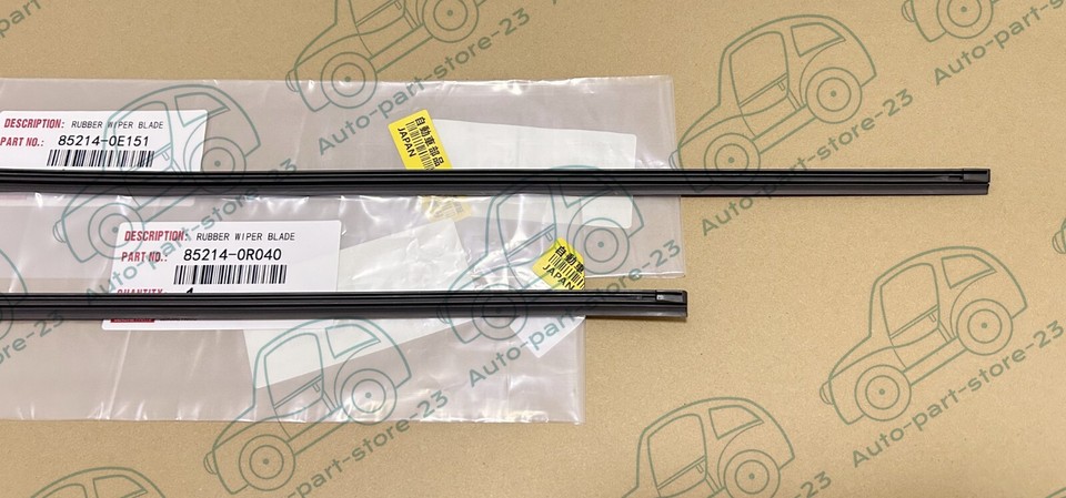 GENUINE FACTORY SET FRONT WIPER RUBBER INSERTS REFILLS FOR 2013-2025 ...