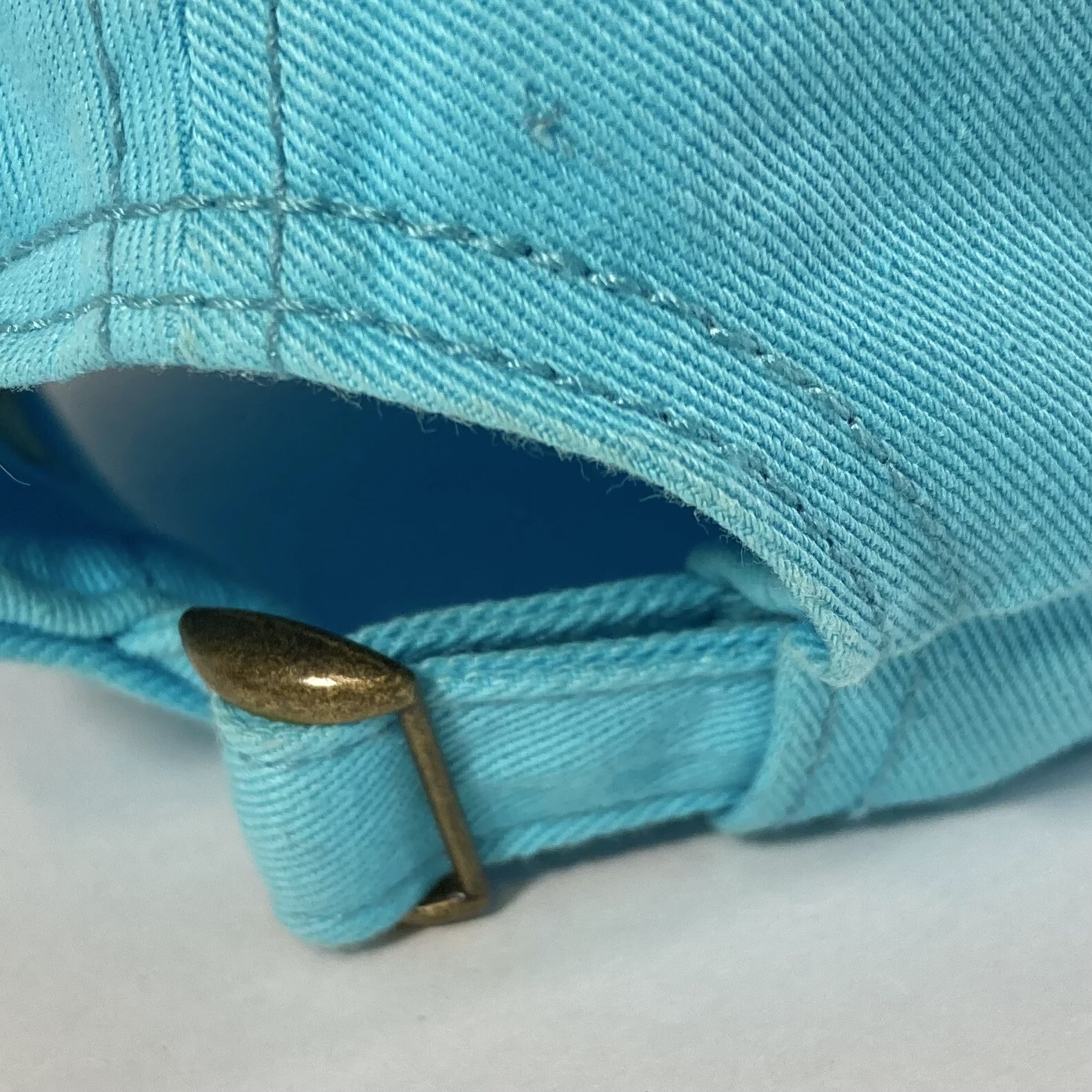 PUT IN BAY HAT bright coral blue relaxed dad cap ohio anchor nautical ...