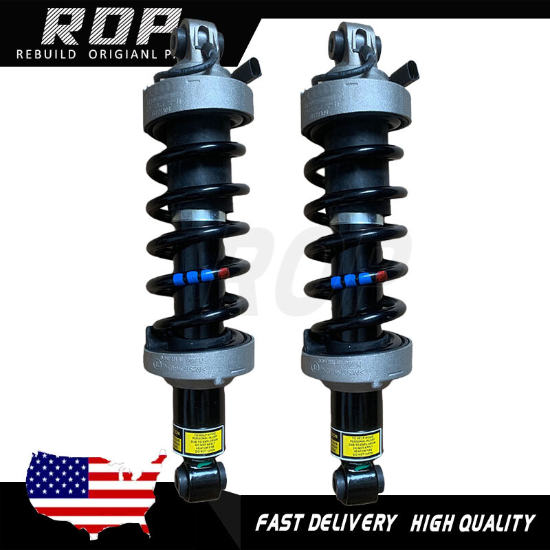 2x Rear Air Suspension Shock Struts Assembly Magnetic For Audi R8 V8 4. ...