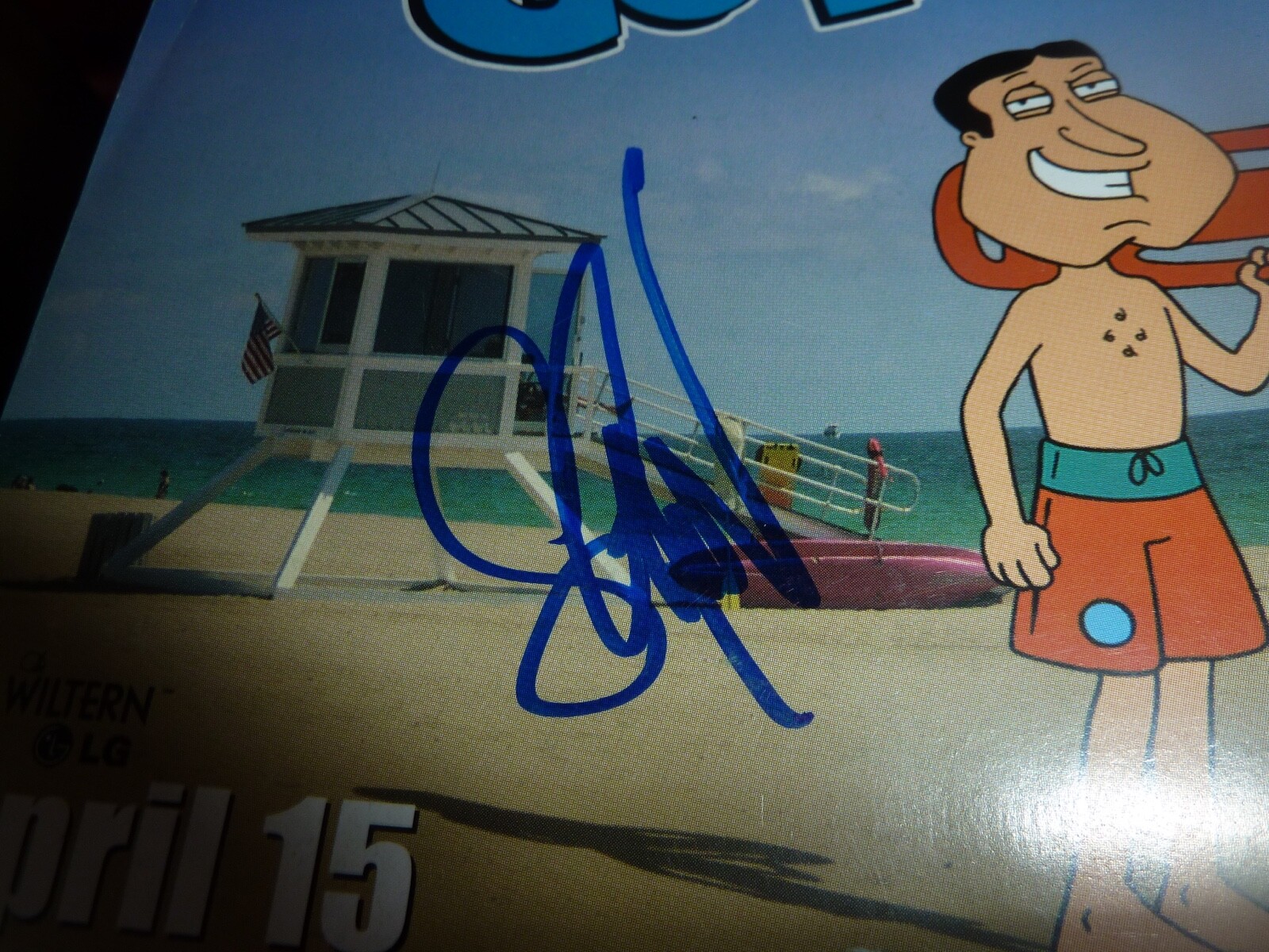 Seth Green Signed Family Guy FAN GIFT autograph NYC | eBay