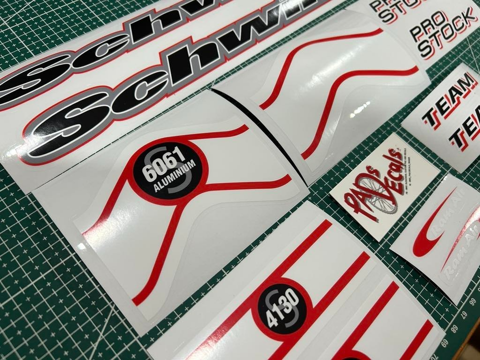 Schwinn pro stock bmx sticker decals | eBay