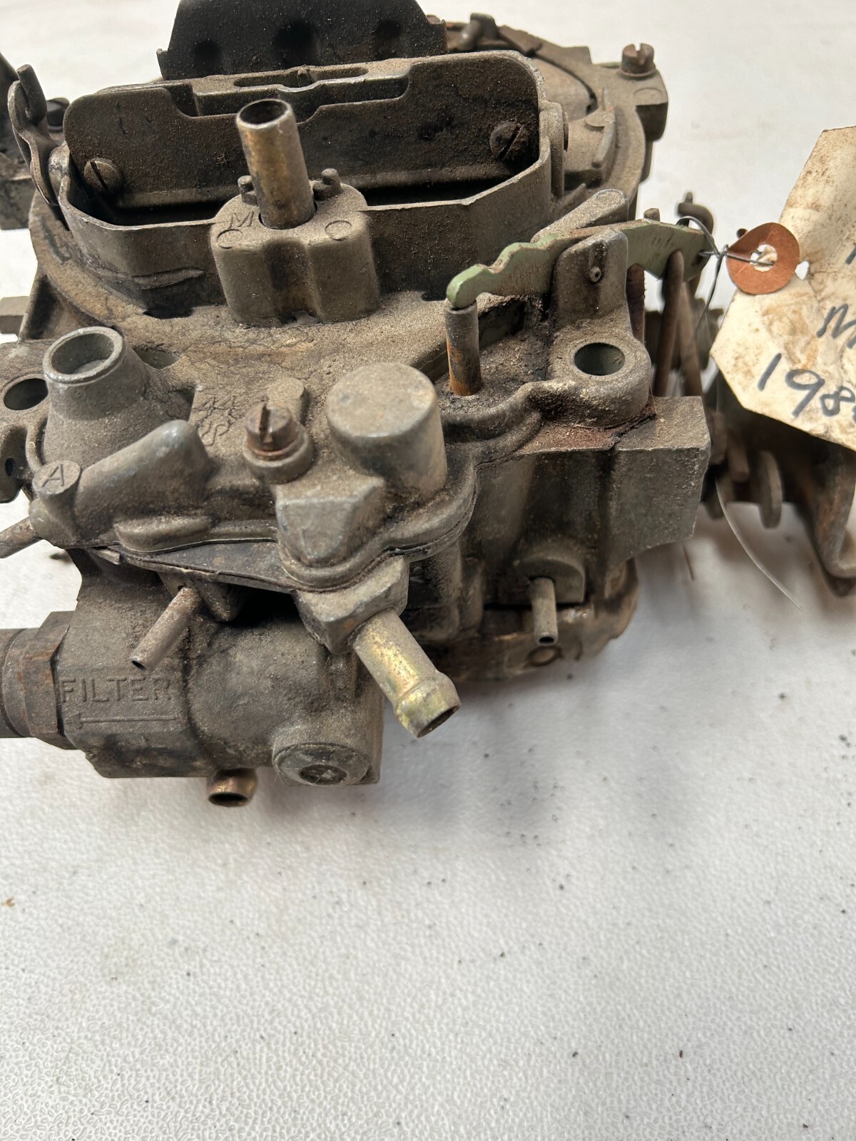 1980-1987 Chevy Quadrajet Rochester 4 Barrel Carburetor F102 | eBay