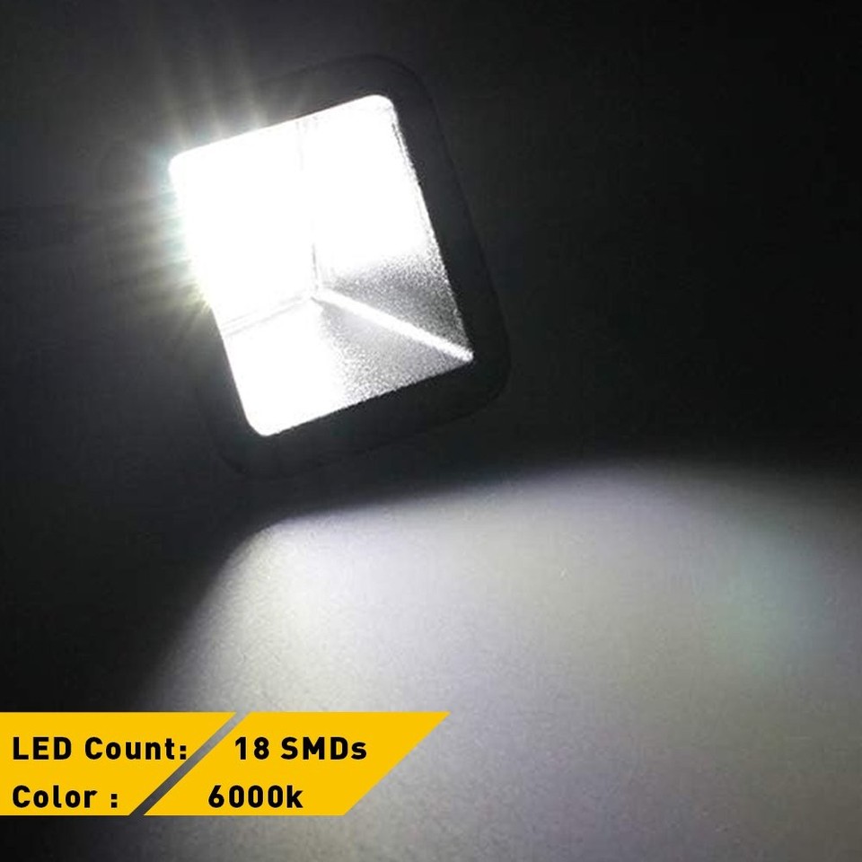 For 2017-22 F250 F350 Super Duty Bright LED White License Plate Light ...