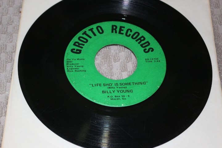 BILLY YOUNG-"COUNTRY BOY" RARE FUNK/SOUL 45, GROTTO SO 13734, 1975 ...