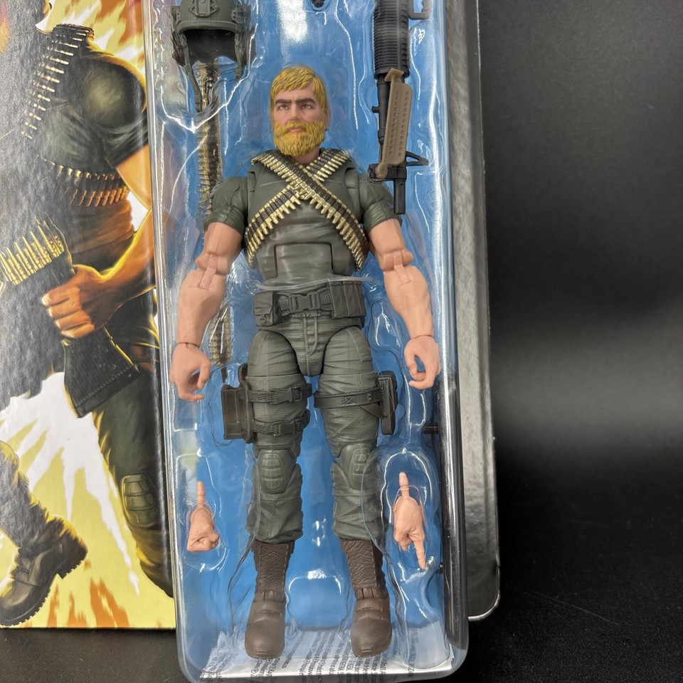 ROCK N ROLL GI Joe Classified Series Retro Carded 6" action figure ...