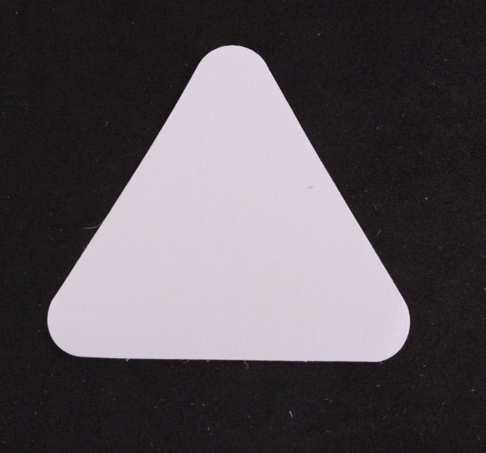 Black & Yellow ! Triangle Sign Sticker 2.25" | eBay