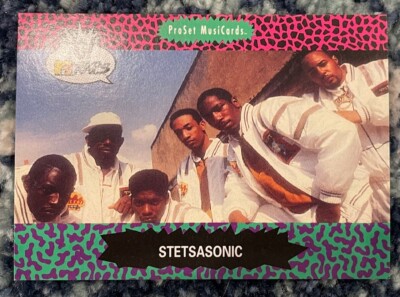 1991 PRO SET YO MTV RAPS MusiCards - STETSASONIC CARD | eBay