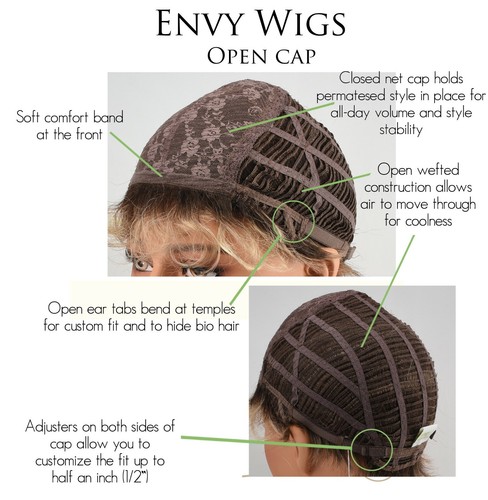 ALYSSA Wig by ENVY, Average Cap, *ALL COLORS*, Best Seller, NEW | eBay