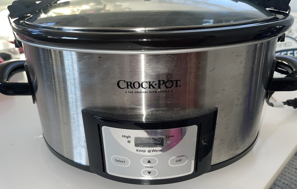 Crock Pot SCCPVL610-S-A Type SC53 6-Quart Cook & Carry Programmable ...