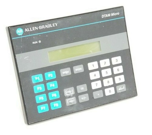 ALLEN BRADLEY 2707-M485P3X DTAM MICRO OPERATOR INTERFACE SER. B ...
