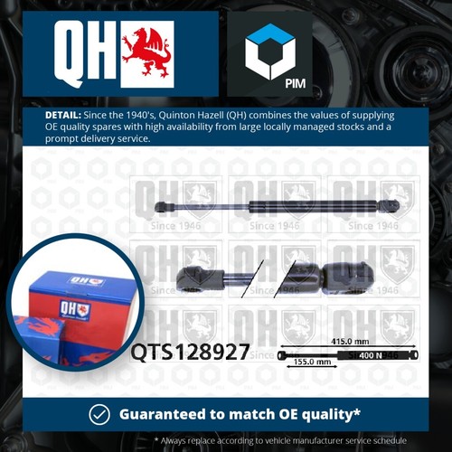Boot Gas Strut fits BMW 123D E81, E87 2.0D 07 to 11 Spring Lift ...