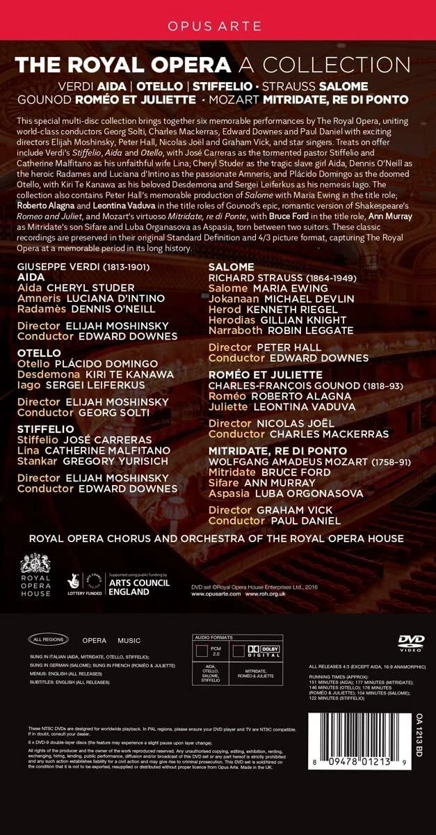 メールを Royal Opera Collection [DVD]：AJIMURA-SHOP せんので