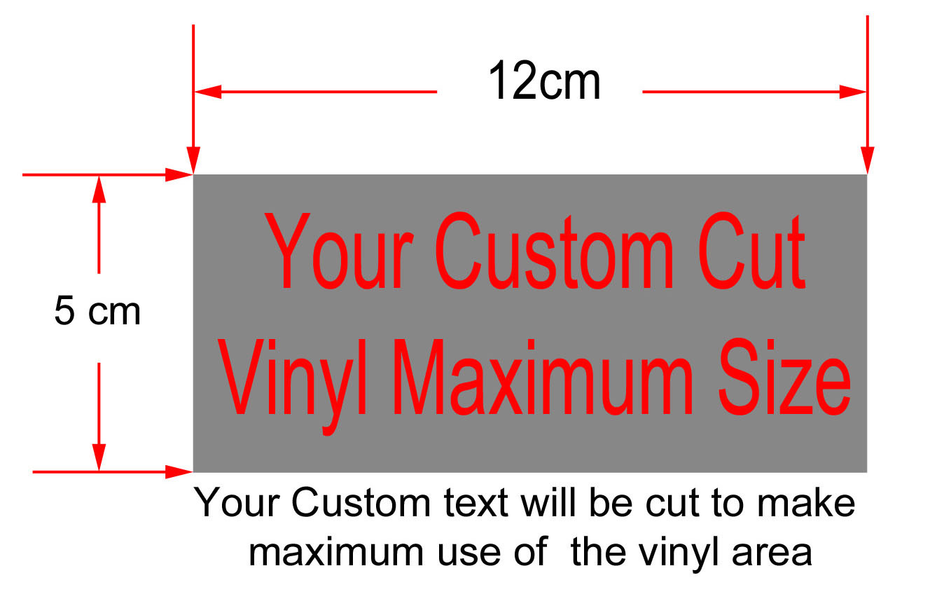 Personalised Crash Hat Vinyl Decal - Safety Helmet Sticker Motorbike ...