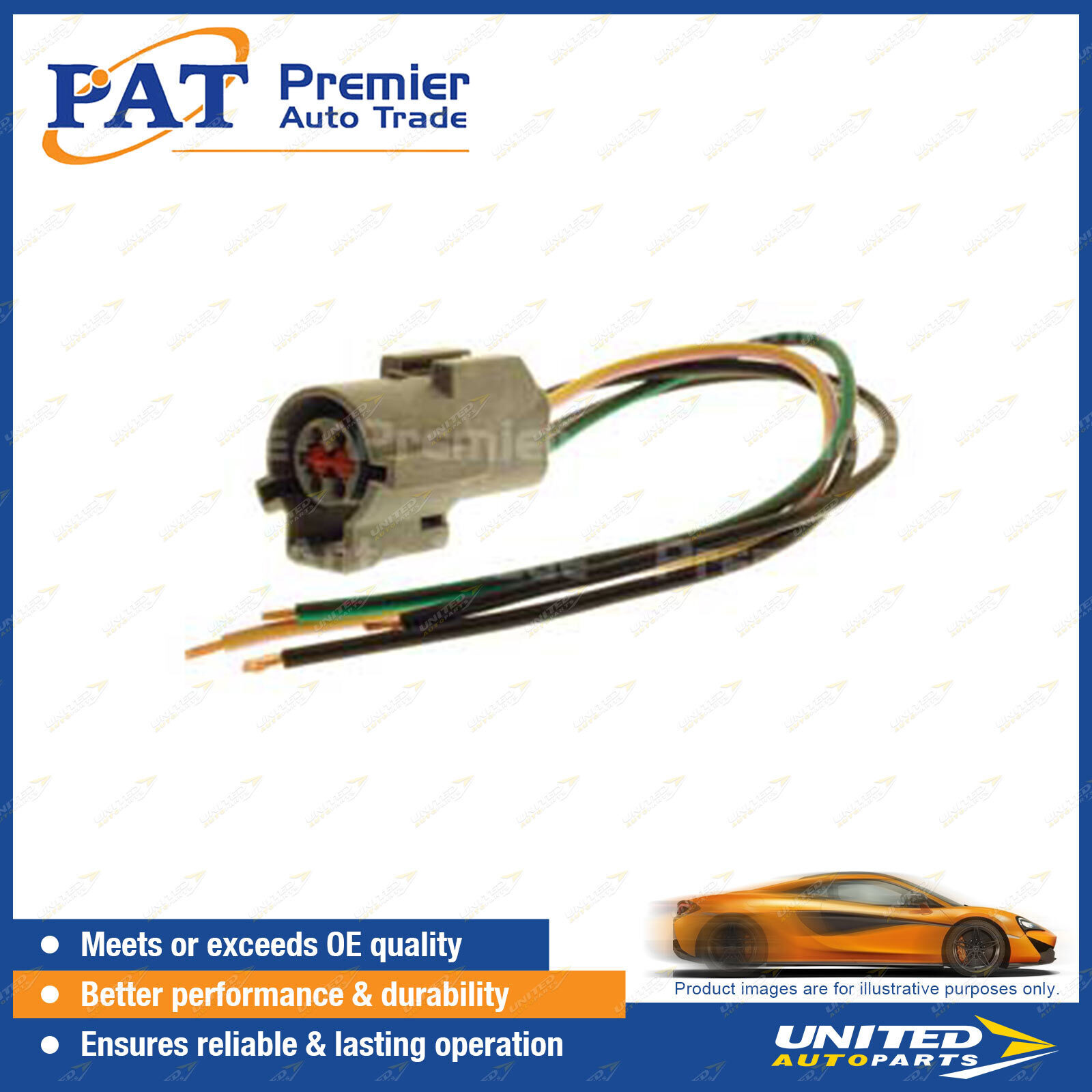 PAT Plug Set - Connect with Oxygen Sensors Prewired 4 Pin Female ...