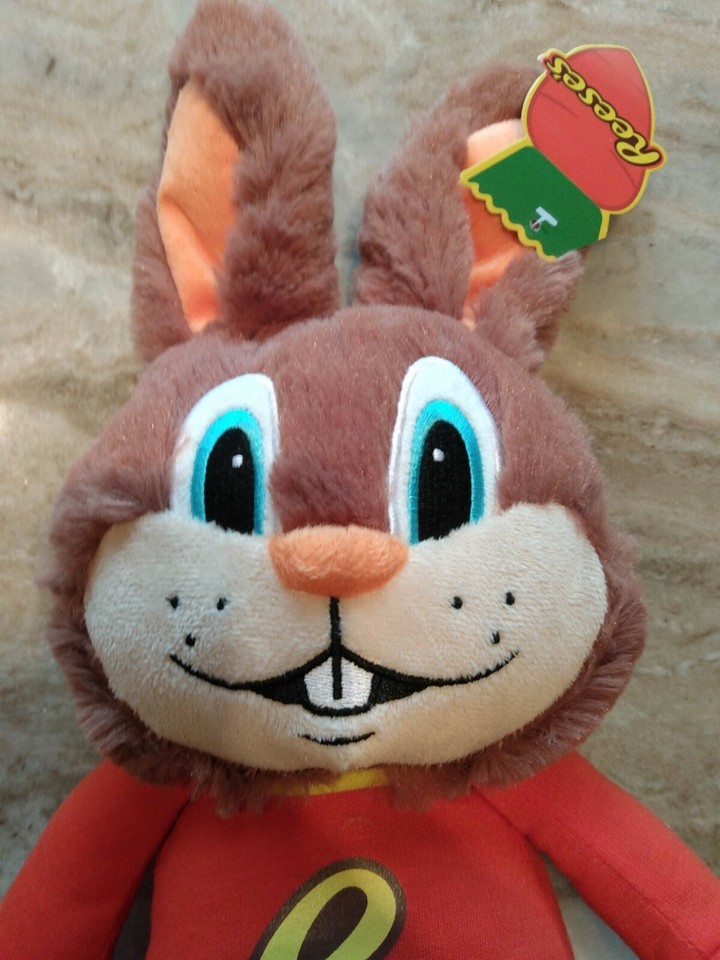 New W/ tags Reeses Peanut Butter Reester Bunny 16” Plush Easter 🔥 must ...