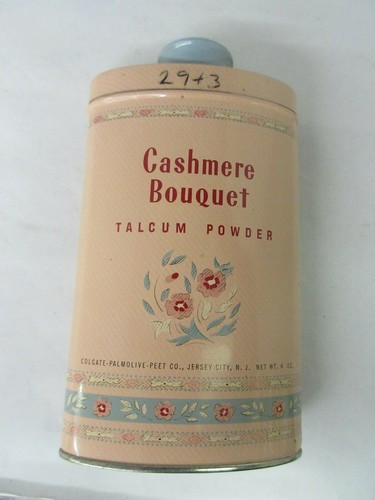 CASHMERE BOUQUET TALC TALCUM POWDER TIN VINTAGE ADVERTISING S-1934 | eBay