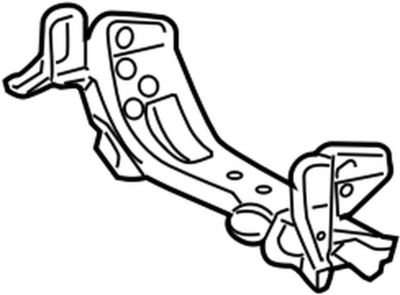 51202-60281 Toyota Crossmember sub-assy, frame, no.1 5120260281, New ...