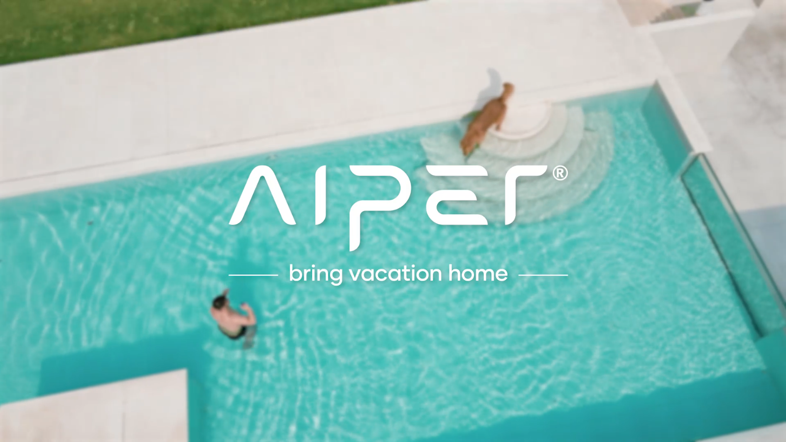 AIPER Pool Cleaner Robot Pool Vacuum Wall Climbing Waterline Cleaning ...