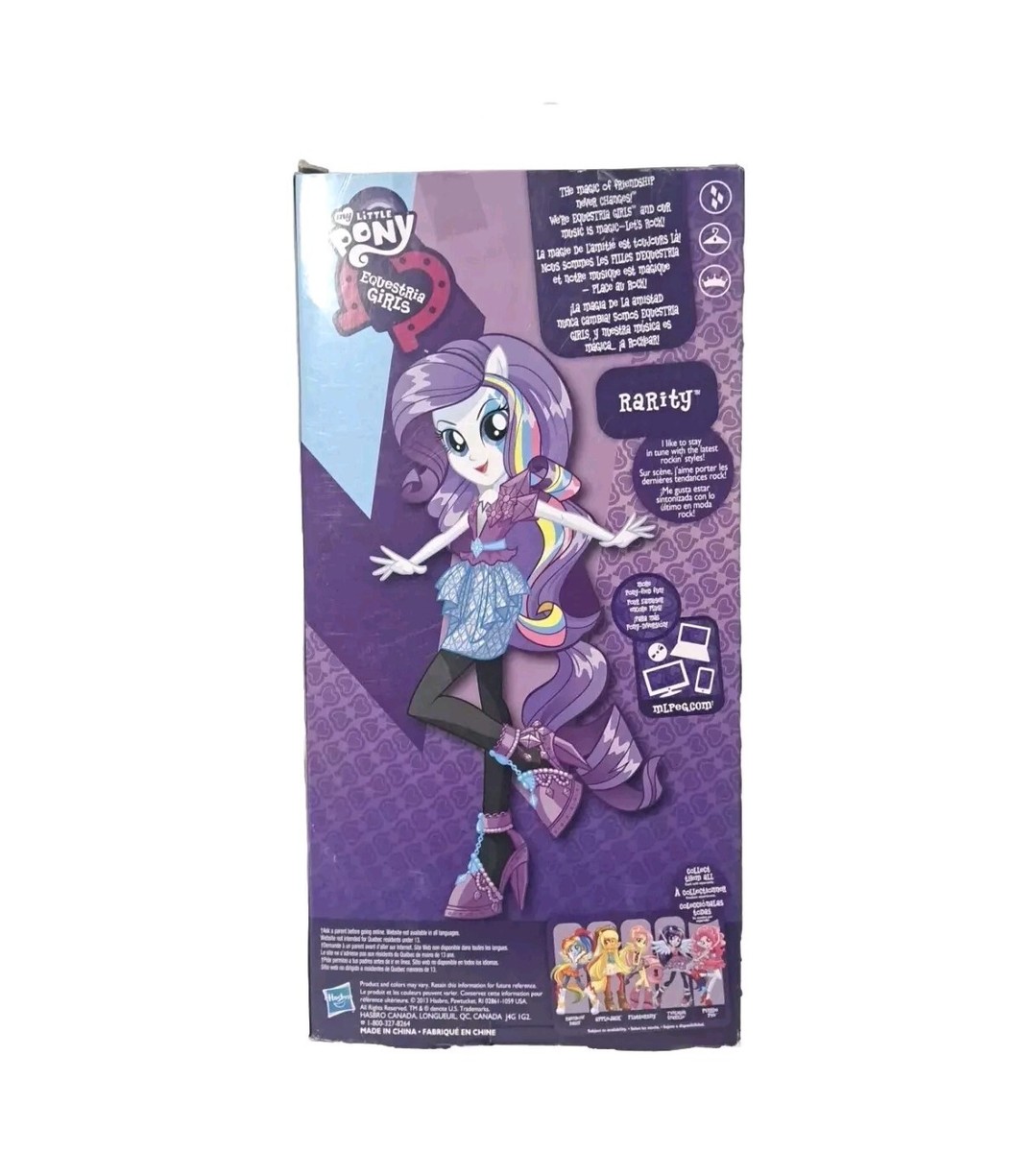 Rarity Rainbow Rocks