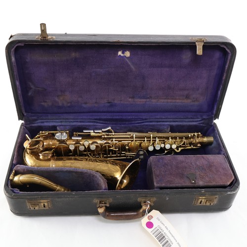 C.G. Conn Model 26M 'CONNquerer' Professional Alto Saxophone SN 272268A ...