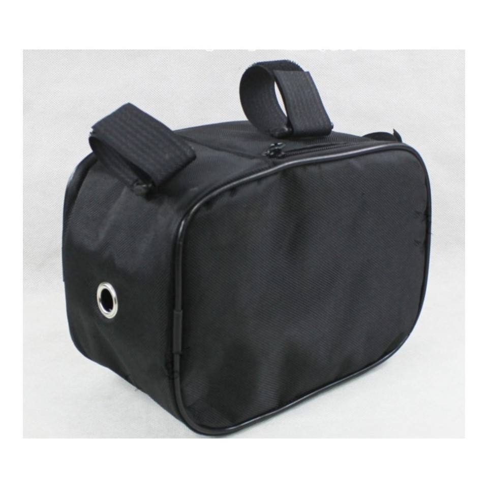 Black Oxford Cloth Triangular Bike Frame Bag with Tube Bracket for ...