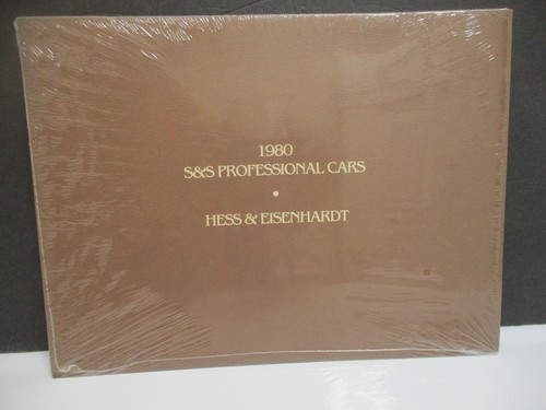 1980 S&S Professional Cars Hess & Eisenhardt CADILLAC Hearse Brochure ...