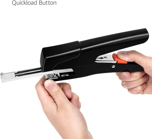 Amazon Basics Effortless Hand Held Plier Stapler, 25 Sheet Capacity ...