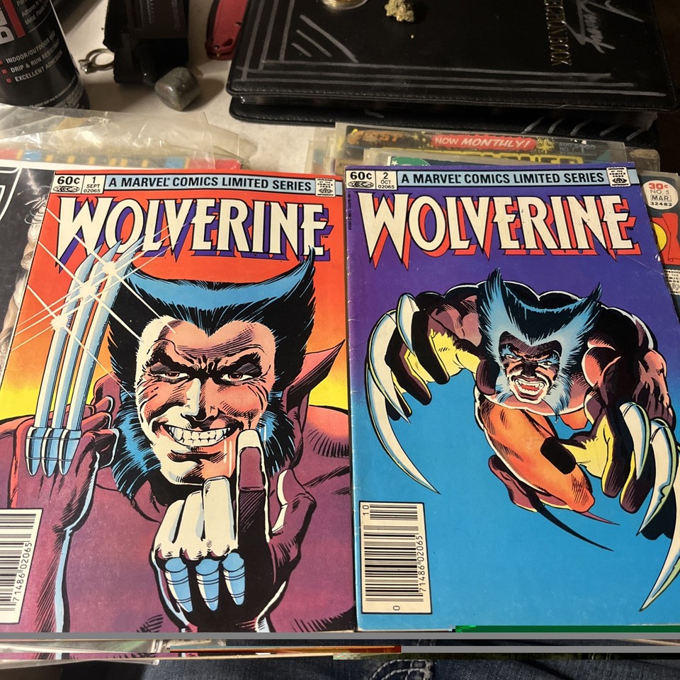 First WOLVERINE 1 and 2 Issues Ever Made. Bought As A Kid Marvel Comics ...