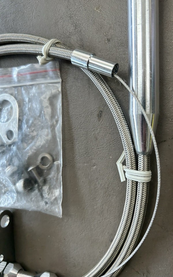 4l60 /700r4 Braided Kickdown TV Cable Kit Universal | eBay