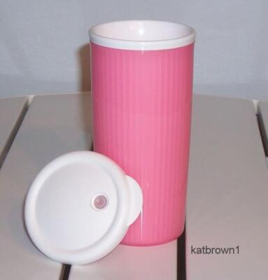 New Tupperware Insulated Tumbler Drip-Less Seal - 24oz - Pink | eBay
