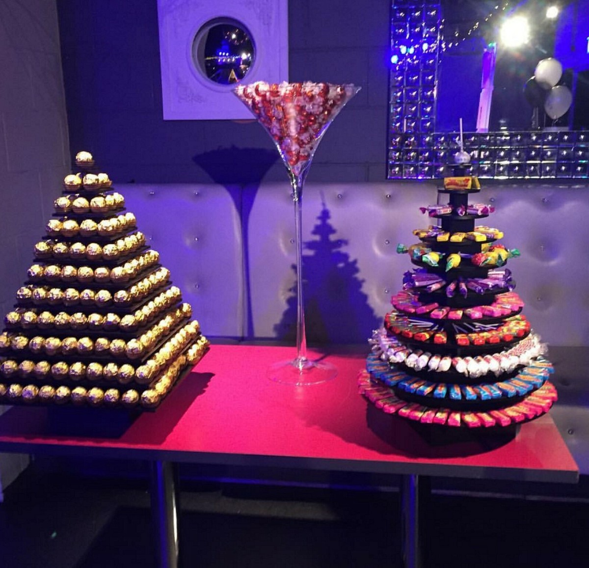 Ferrero Rocher Pyramid Wedding Chocolate Ferrero Rocher Tower