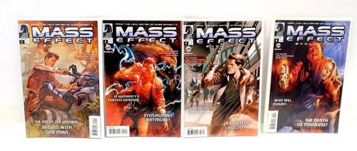 MASS EFFECT EVOLUTION by Dark Horse Comic Books 1-4 Full Run from 2011 ...