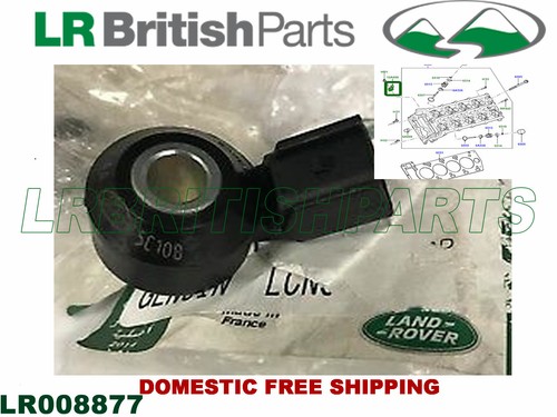 GENUINE LAND ROVER KNOCK SENSOR RANGE ROVER LR4 SPORT DISCOVERY VELAR ...
