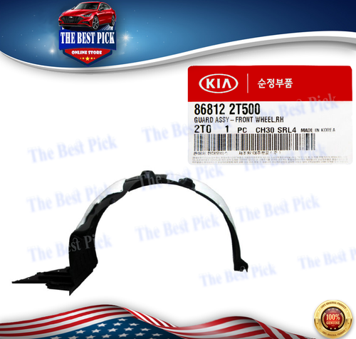 GENUINE Fender Liner FRONT PASSENGER RIGHT for 2014-2015 Kia Optima ...