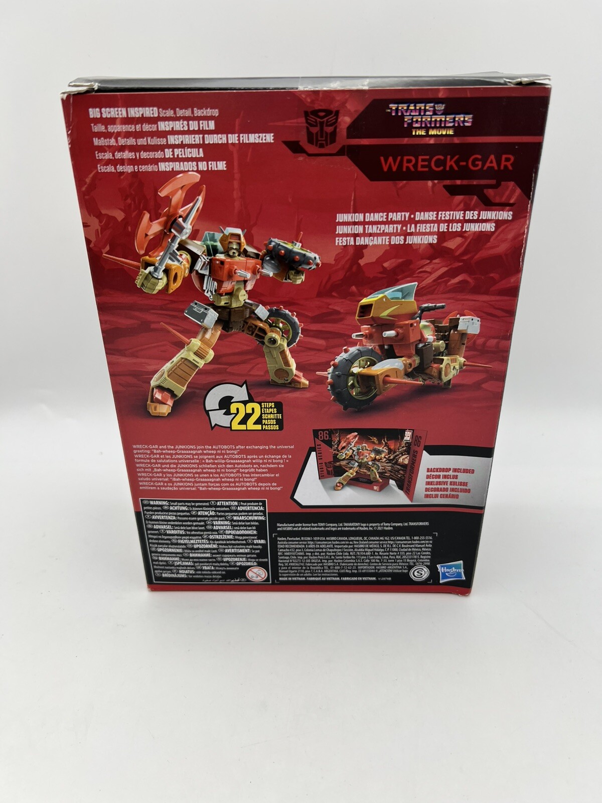 Transformers Studio Series Movie ‘86 Voyager Wreck-Gar New | eBay