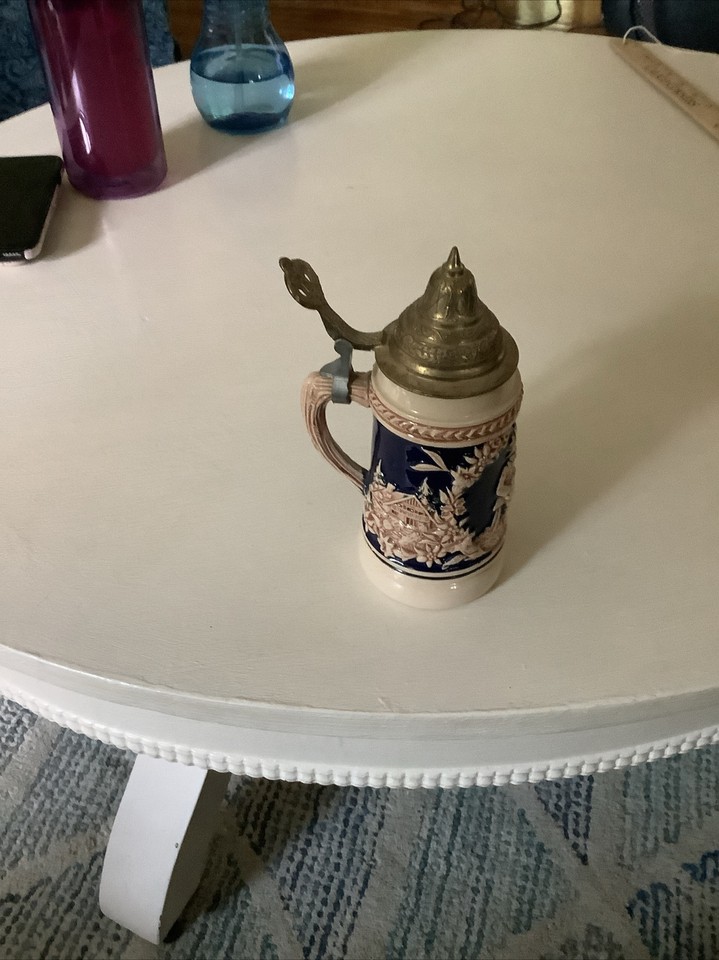 West German Mini Beer Stein,Authentic Gerz 6 1/2" tall unique | eBay