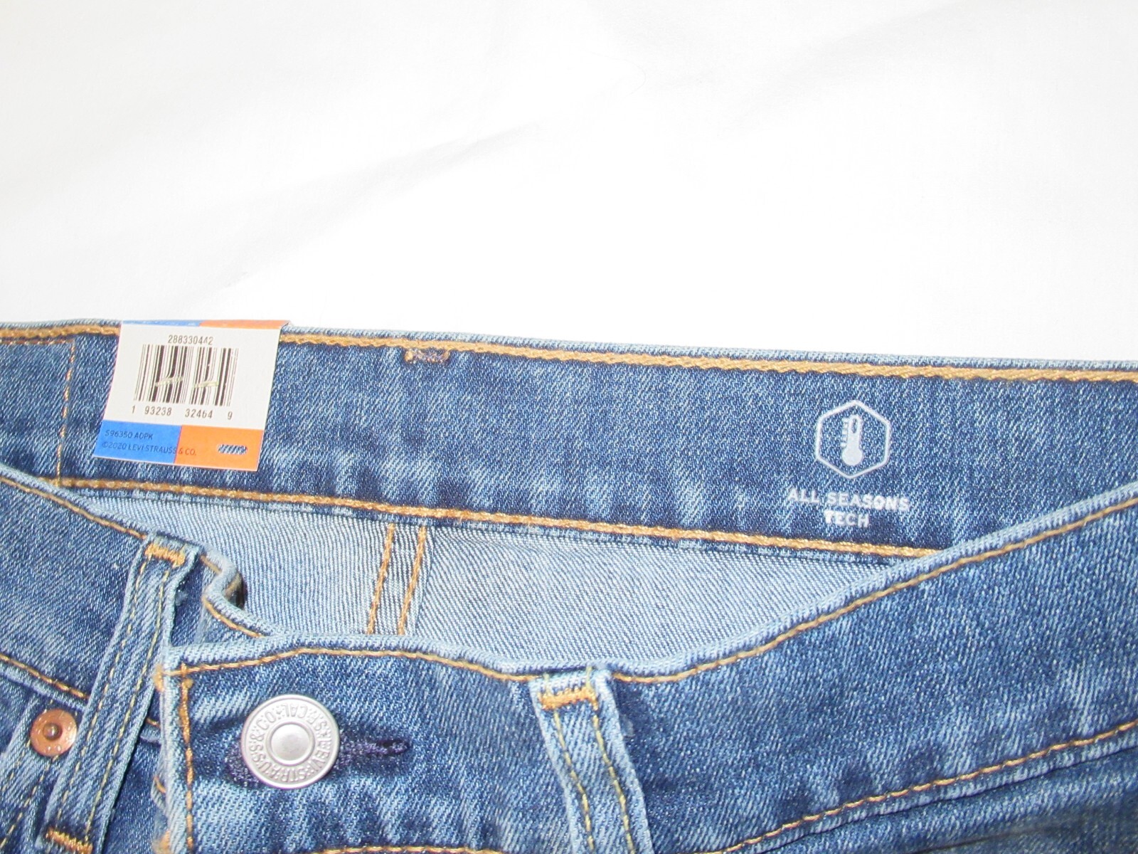 NWT Men Levis 512 Slim Taper All Seasons Tech Jeans Manzanita Stretch ...