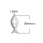 Jesus Fish Pendant Charm Lot 10 pcs Jewelry Findings DIY C27 | eBay