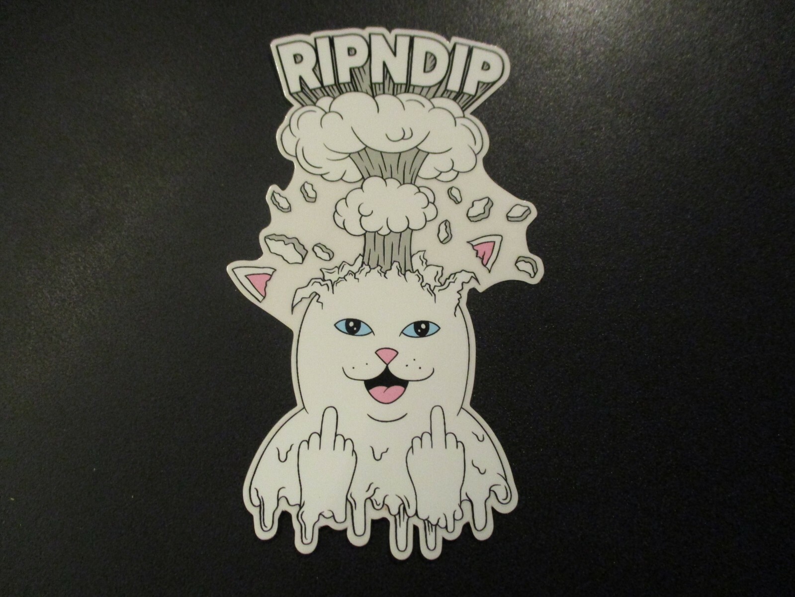 RIPNDIP Skate Mind Blown nermal STICKER skateboards helmets decal 76 E ...