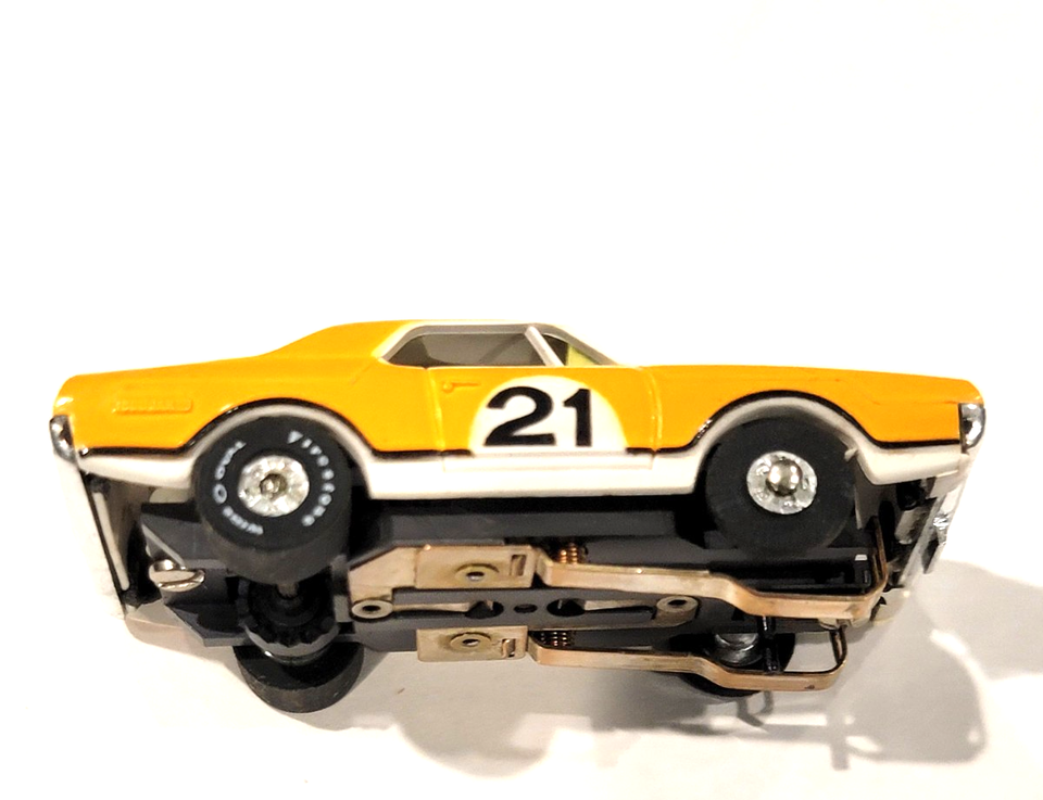 Vintage Aurora TJet #1479 Tuff Ones Cougar #21 HO SLOT CAR In Great ...